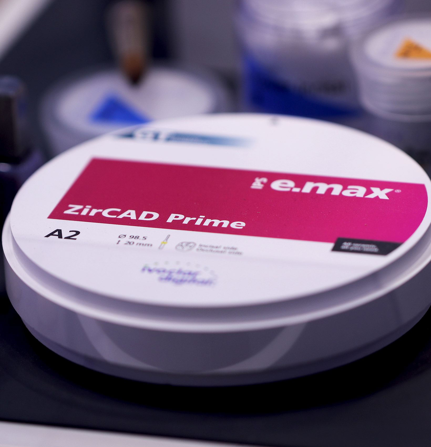 Disque Ivoclar Zircone E.MAX ZirCad Prime 20mm – Equipements dentaires ...